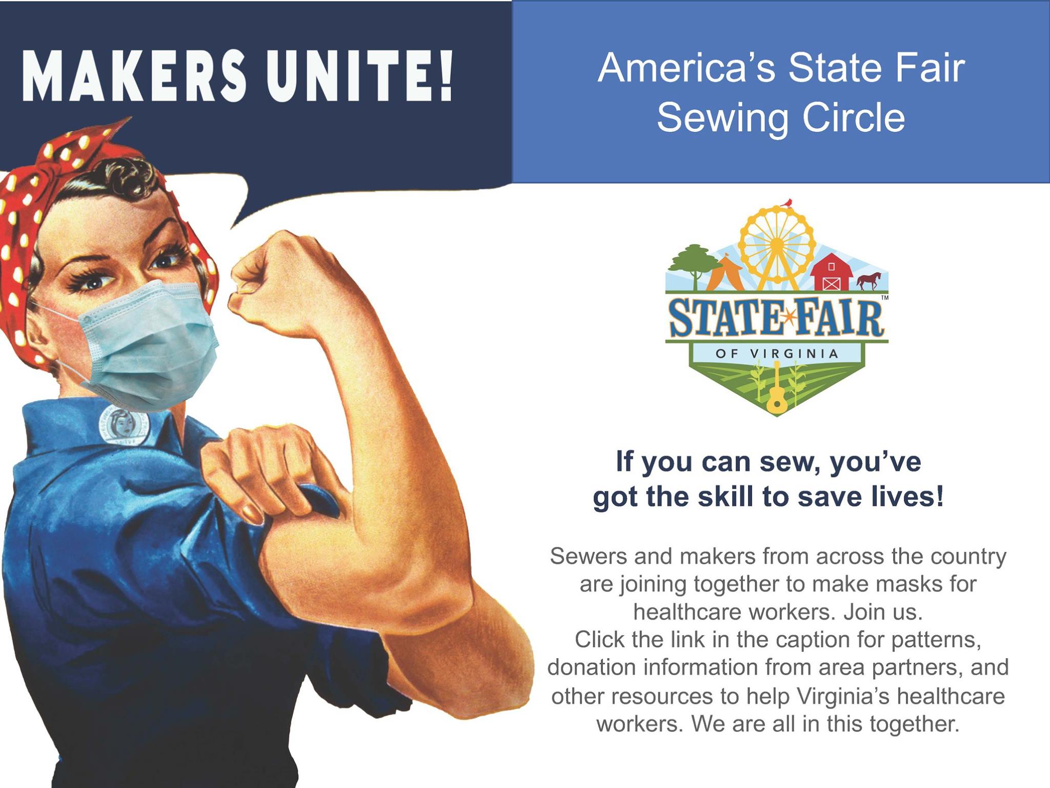 State Fair of Virginia Aids in Mask-Making Effort | Plows and Politics