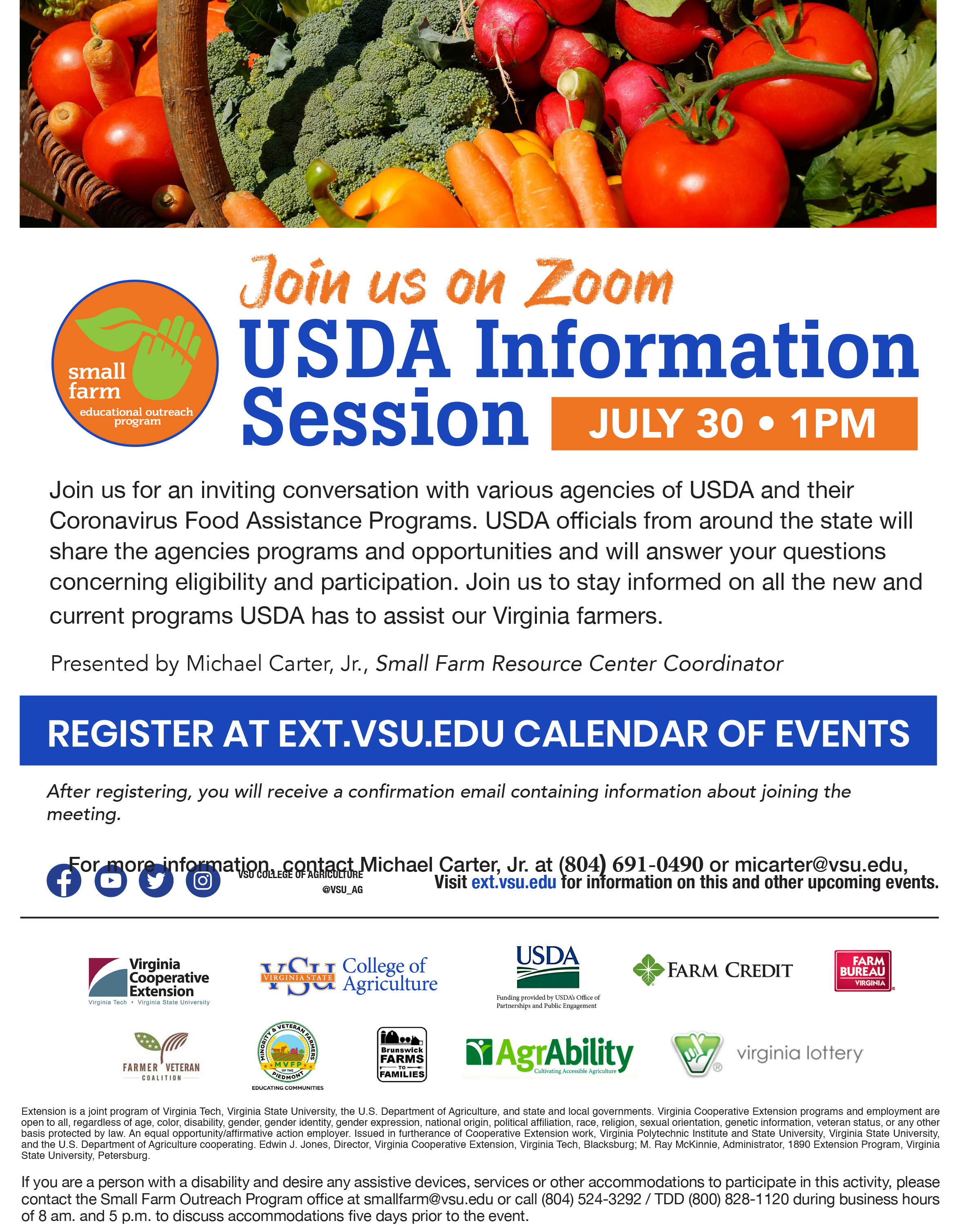USDA CFAP Information Session Scheduled for July 30 | Plows and Politics